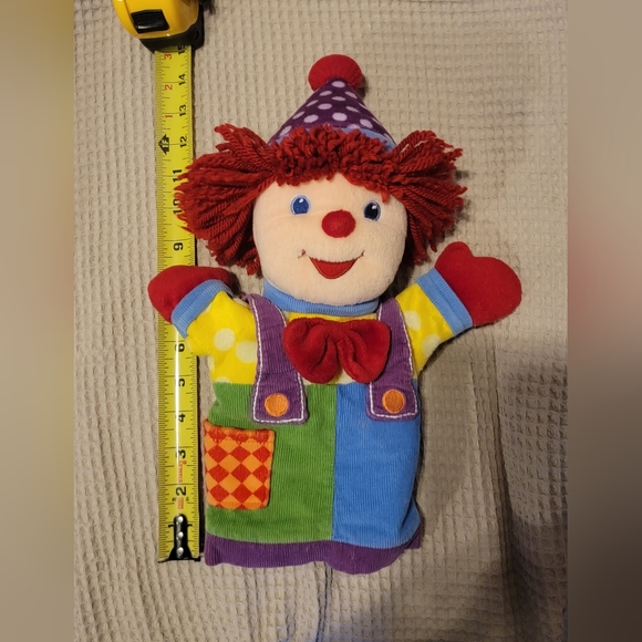 Gymboree | Toys | Gymboree Gymbo Clown 4 Inch Stuffed Hand Puppet Doll ...